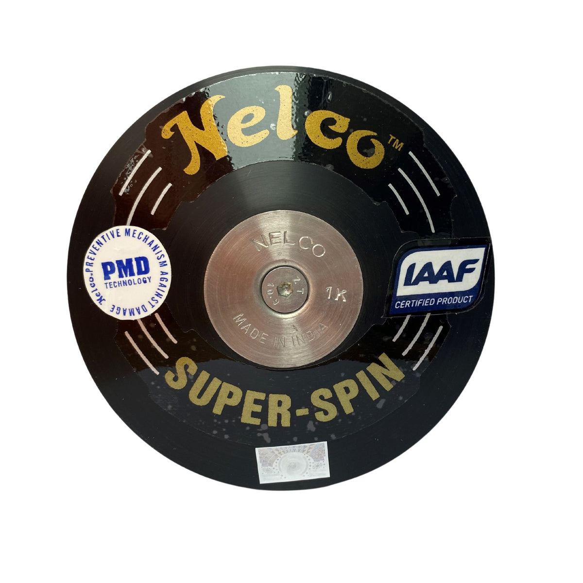 Nelco Black & Steel Discus Plates | Neuff Athletic — Neuff Athletic ...