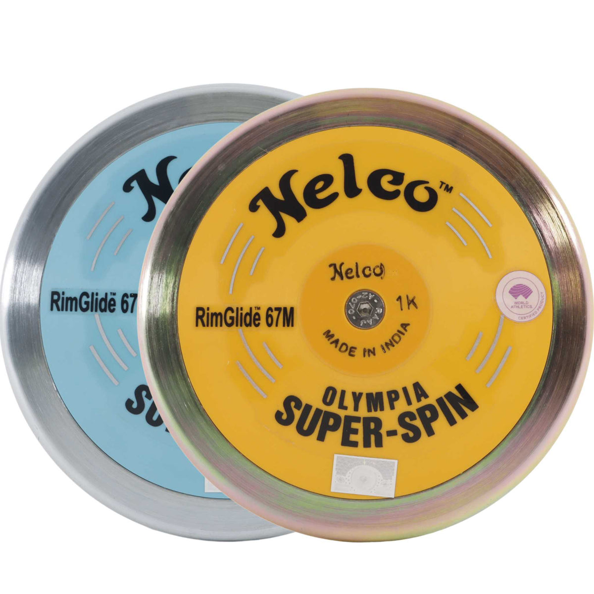 Nelco | Olympia Superspin | Blue or Yellow Discus — Neuff Athletic ...