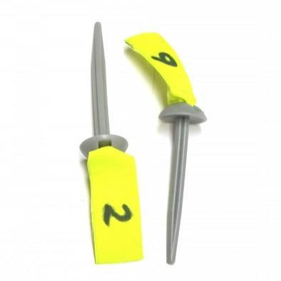 Flat Top Marker Spikes for Para Events — Neuff Athletic Equipment